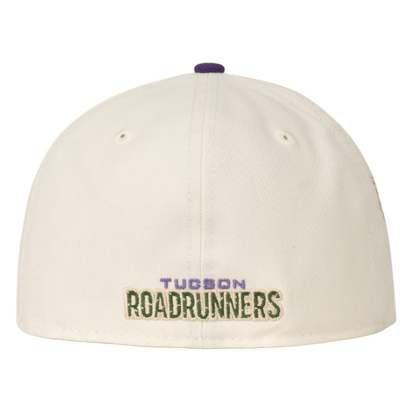Tucson Roadrunners New Era Two-Tone Kachina 59FIFTY Fitted Hat - Cream ...